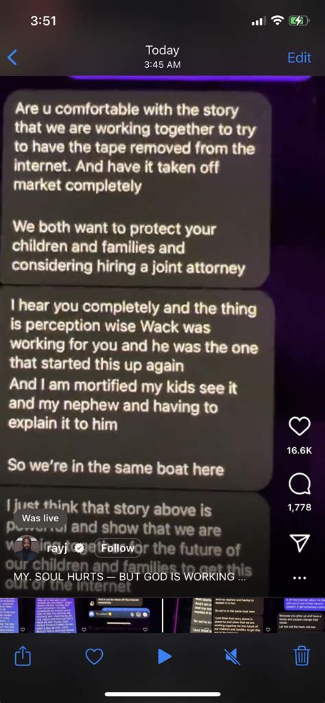 Kim And Ray Js Dms About The Sex Tape And Hulu Show Rkuwtk