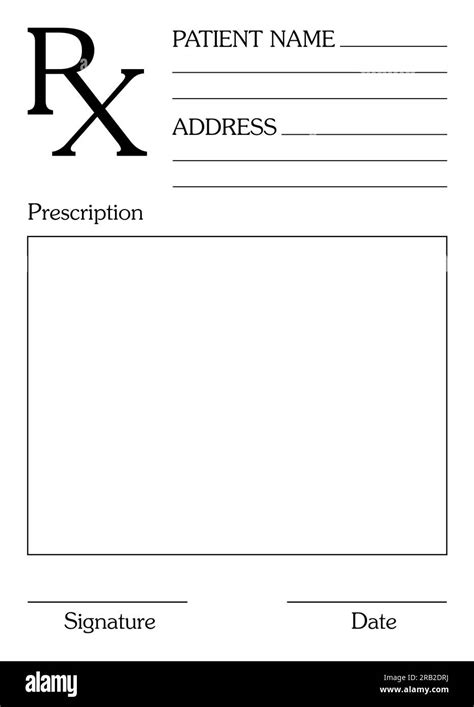 Drug Prescription Format