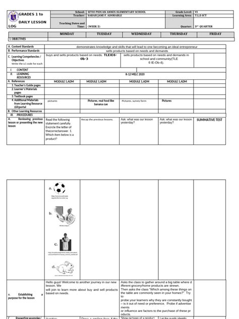 Dll Tle Ict 6 Q2 W2 Pdf