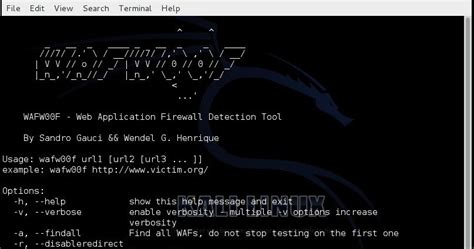 Wafw00f Web Application Firewall Detection Tools Toolwar Information Security Infosec
