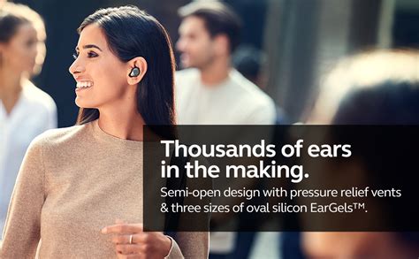 Jabra Elite T Bluetooth Truly Wireless In Ear Earbuds With Mic Advanced Active Noise