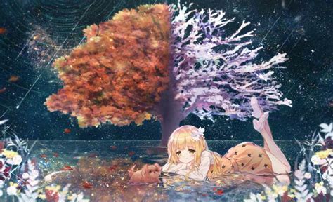 大事な君とずっと一绪ー Miniお的秋天美景插画图片 BoBoPic