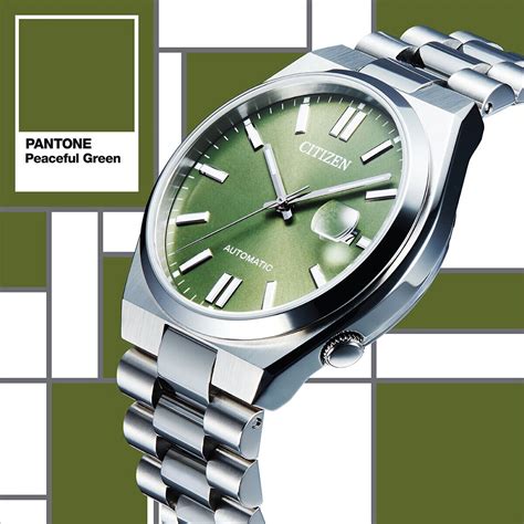 Citizen Nj0158 89z Tsuyosa X Pantone Limited Edition Automatic Mens W