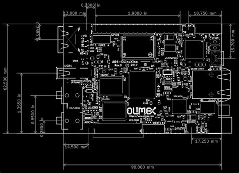 Olimex Allwinner A64 Arm Cortex Cpu Based Open Source Free Hardware Sbc Single Board