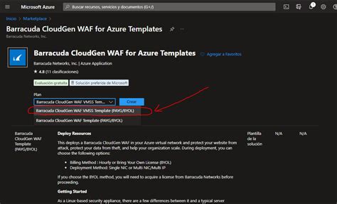 Implementation Error Barracuda Cloudgen Waf Vmss Template Microsoft Qanda