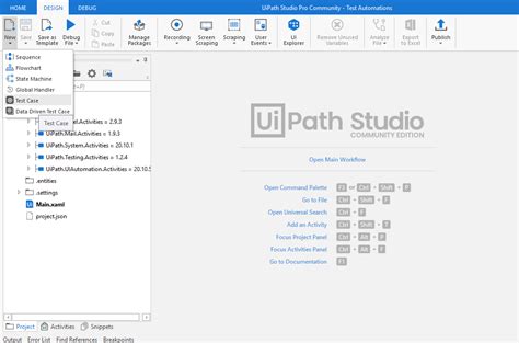 Working With Uipath Test Automation Rpabots World