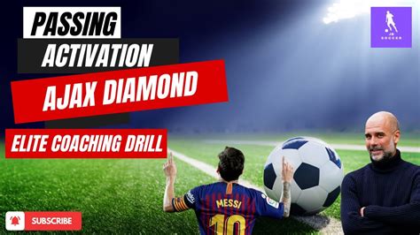 Soccer Drill Ajax Diamond Passing Drill Youtube