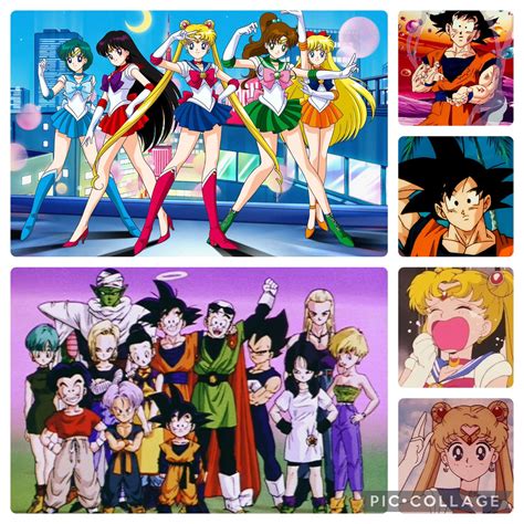 Dragon Ball And Sailor Moon By Sandylife223 On Deviantart