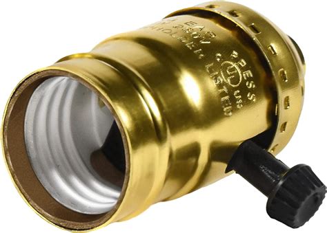 Hqrp 3 Way Lamp Holder E26 Bulb Light Socket Low Medium High Settings