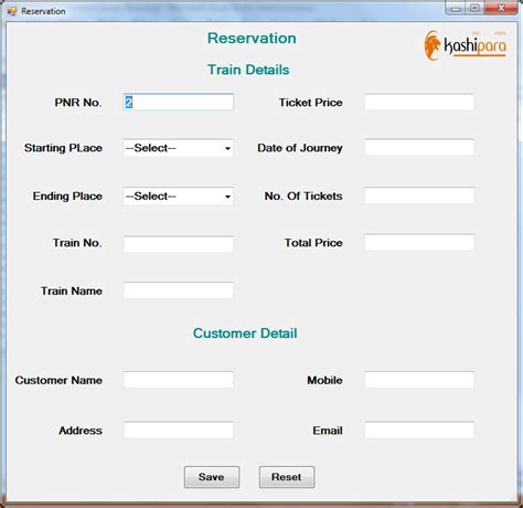 Railway Reservation System Project In C Net With Source Code And