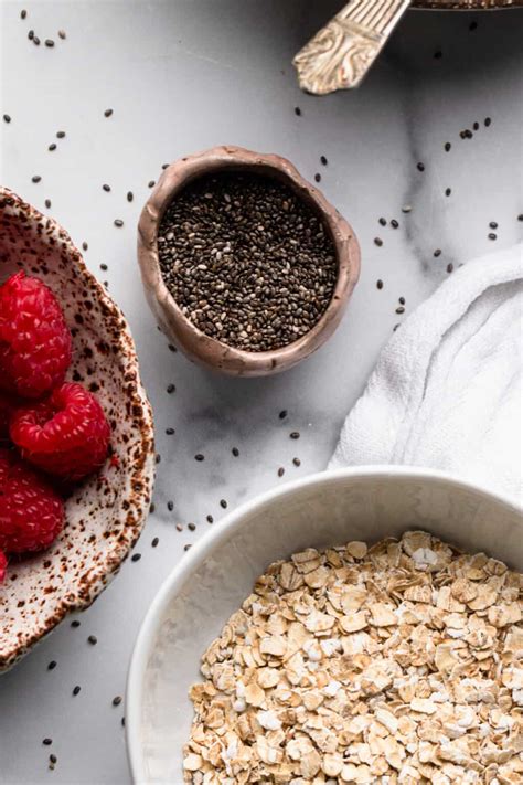 Chia Seed Oatmeal Food Faith Fitness