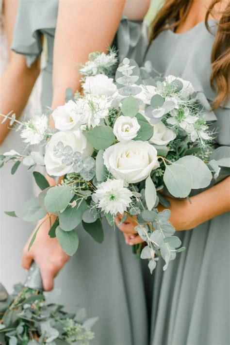 Sage Green Wedding Flowers 60 Photos
