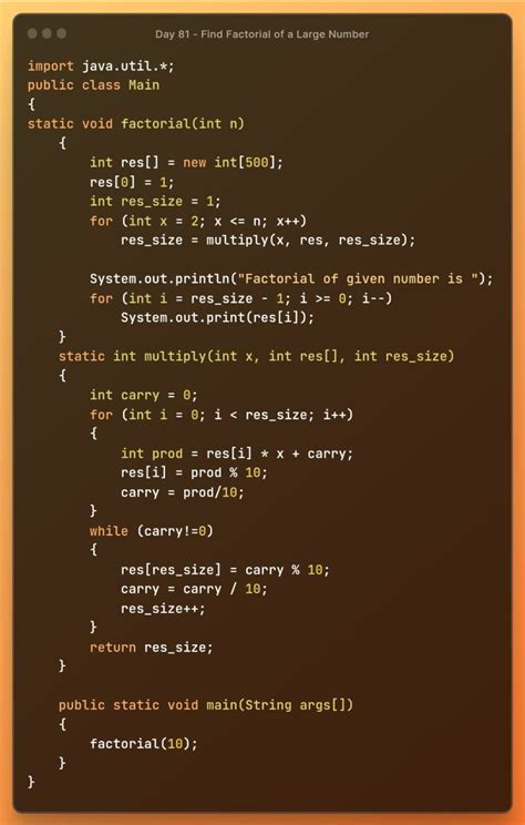 Jagatheeswaran G On Linkedin Day81 100daysofcode Coding Java