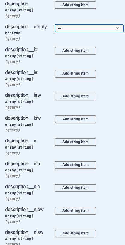 Rewrite Of Api Filters · Issue 9004 · Defectdojodjango Defectdojo · Github