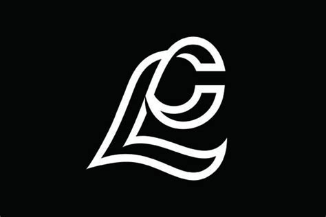 LC Monogram Logo Graphic By StrangerStudio Creative Fabrica