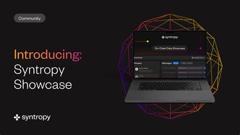 unveiling the syntropy showcase a glimpse into decentralized blockchain data by davano medium