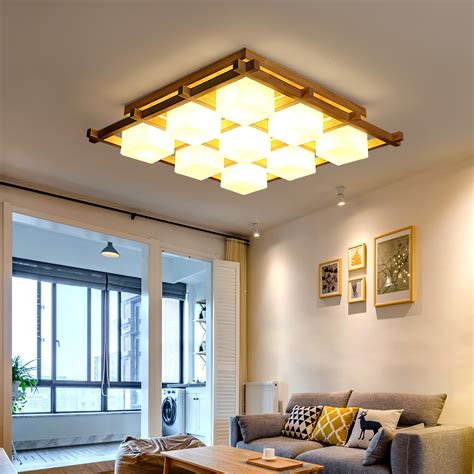 Japanese Style Lattice Ceiling Lamp Mooielight Japanese Style Lattice Ceiling Lamp Mooielight
