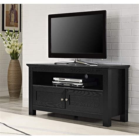 Solid Wood Tv Stand 70 Inch Black At Seth Darcy Irvine Blog
