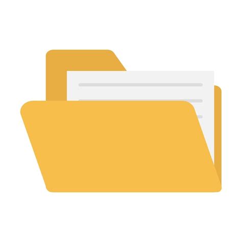 Premium Vector Illustration Of Folder