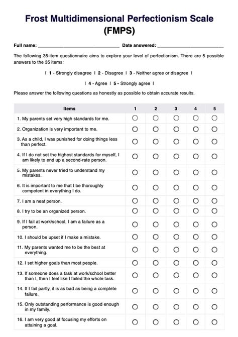 Fear Avoidance Beliefs Questionnaire And Example Free Pdf Download
