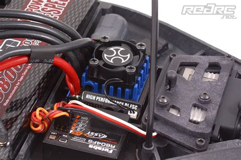Red RC Brushless Tornado Team Orion Vortex BL ESC