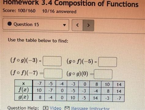 solved homework 3 4 composition of functions score 100 160