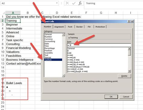 Excel Bullets In Cell • Advanced Excel • Za