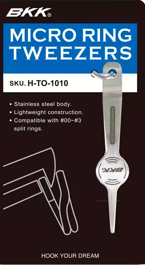 Щипцы для заводных колец BKK Micro Splitring Tweezers купить в Украине ...