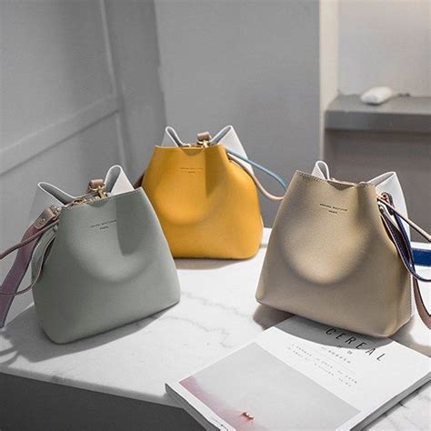 여성핸드백 숄더백 파우치 가방 크로스백[un 263]재키 캐주얼 가방 버킷 백 가죽 핸드백