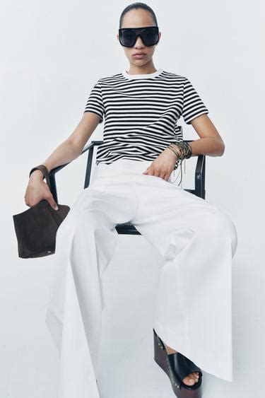 Womens Striped T Shirts Zara United Kingdom