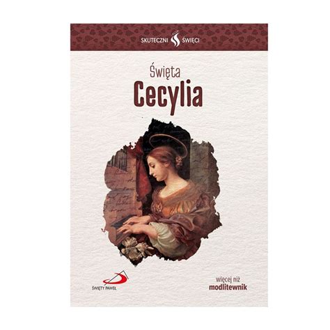 Święta Cecylia Upominki Z Łagiewnik