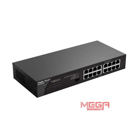 Switch Ruijie Rg Es116g 16 Port 10 100 1000m Base T Mega