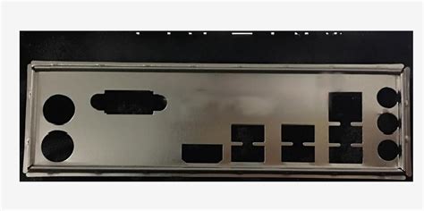 I O Io Shield Motherboard Backplate Chassis Blank Replacement For Asus