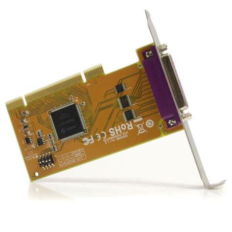 PCI Parallel Card Re Mappable 1 Port StarTech Com