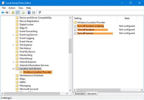 Location Services Greyed Out In Windows Fix
