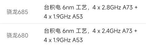 骁龙685和680，有什么区别？ Nga玩家社区
