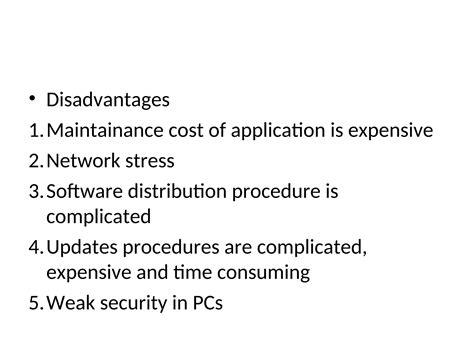database architectures and its types ppt