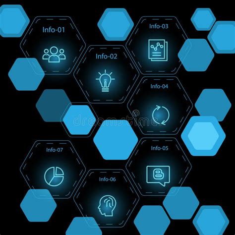 Infographic 4 Step Rectangle Vector Template Process Concept Step For