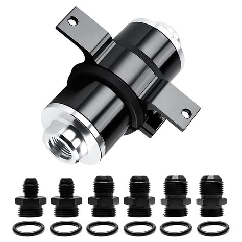 50mm Fuel Filter 100 Micron Inline Fuel Filter Mount