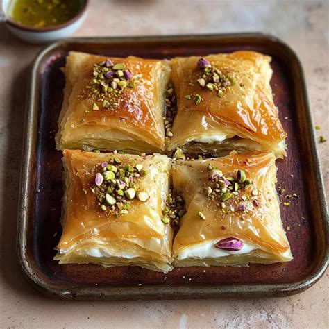 Warbat Bil Ashta Shaabiyat Middle Eastern Cream Stuffed Pastries