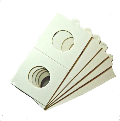 Холдеры для монет самоклеющиеся цвет белый - купить