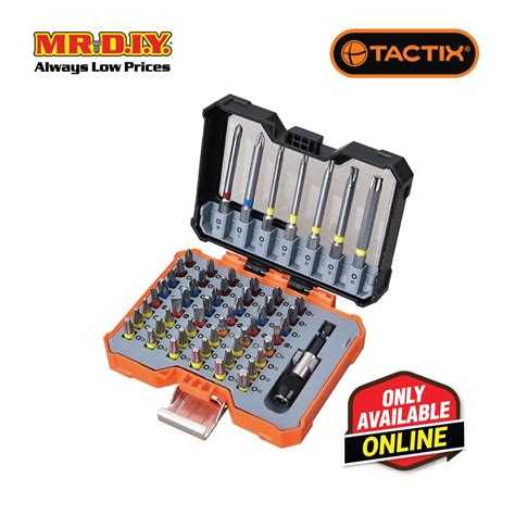 TACTIX Color Quick Change Driver Bit Set Pieces Shopee Malaysia