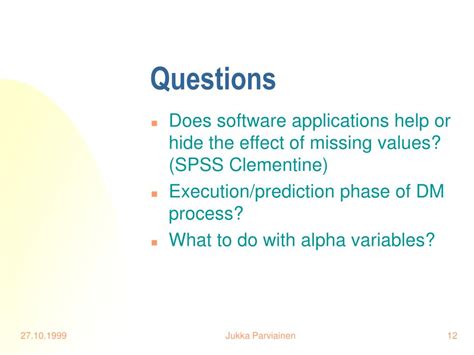 Ppt Replacing Missing Values Powerpoint Presentation Free Download