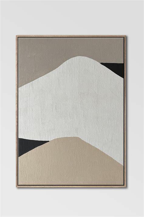 Картина на холсте в обрамлении из дуба Decormarkt №9 купить в интернет магазине Postermarkt в