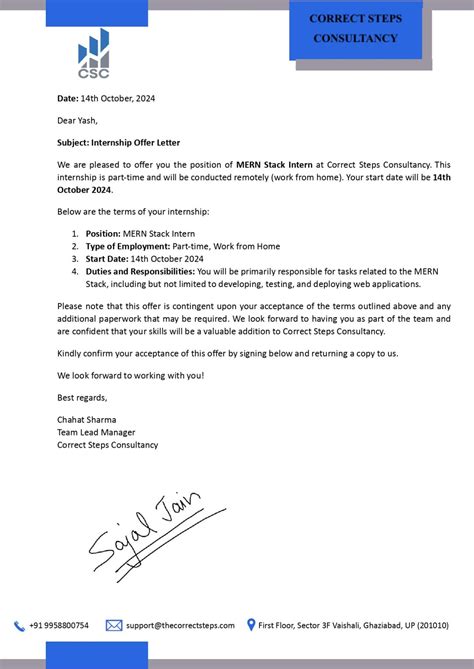 Yash Daksh On Linkedin Mernstack Internship Careergrowth