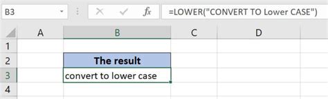 How To Use The Excel Lower Function Excelchat