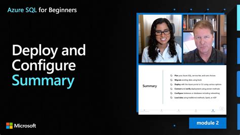 Deploy And Configure Summary Azure Sql For Beginners Ep 20 Youtube