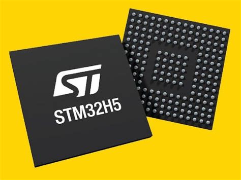Stmicro Launches New Stm32mp13 Stm32wba52 Stm32h5 Microcontrollers