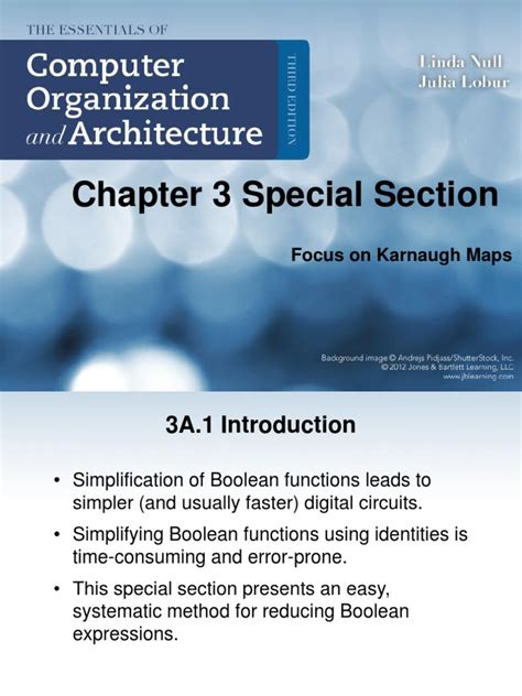 Chapter 3 Special Section Focus On Karnaugh Maps Pdf Abstract Algebra Mathematical Logic