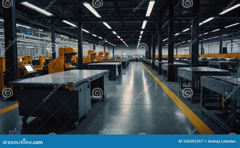 An Ultra Modern Robotic Distribution Center For Mail And Parcels Robots Sorting And